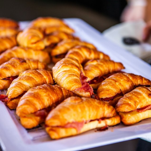 Petite croissant platter